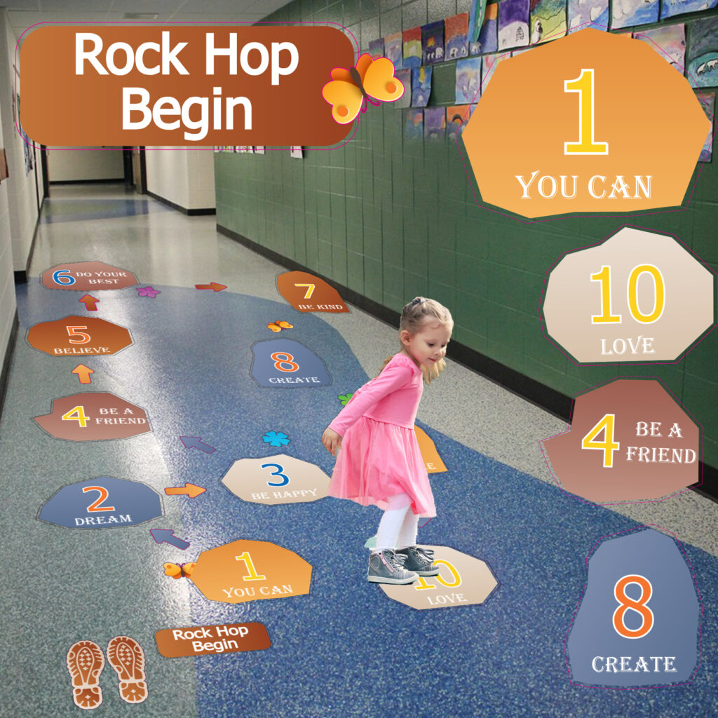 Frog Hop Sensory Path – 19+ Highly Durable Vinyl Decals – Perfect for ...